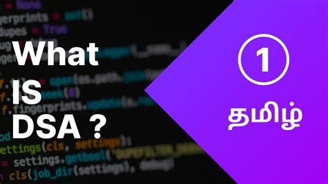 Introduction To Data Structures Tamil Delite Coder Advanced Dsa Series Youtube