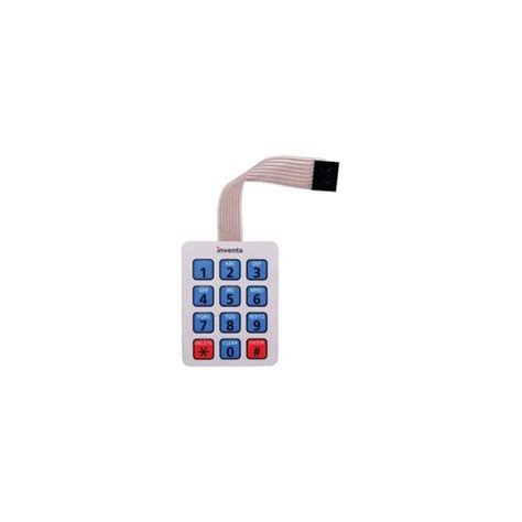 3x4 Membrane Numeric Keypad 58w X 76hmm