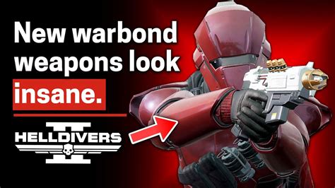 Helldivers 2 New Warbond Weapons Revealed Truth Enforcers Youtube