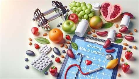 Image Of Natural Supplements And Lifestyle Choices For Boosting Male