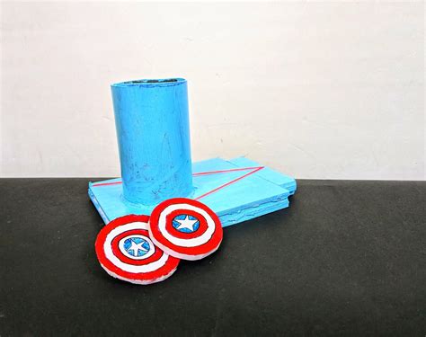 How To Make Captain America Shield Thrower 9 Steps With Pictures