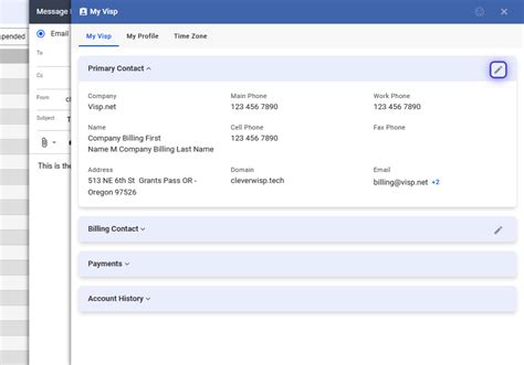 Configure Email Settings And Send Email Messages To Your Customers Visp