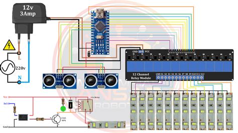 Automatic Stairs Light Control With Arduino Marobotic
