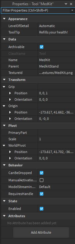 How Do You Make A Tool Stuck On A Part Scripting Support Developer Forum Roblox