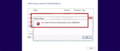 Fix Error Code X Windows Couldnt Format A Partition Technoresult