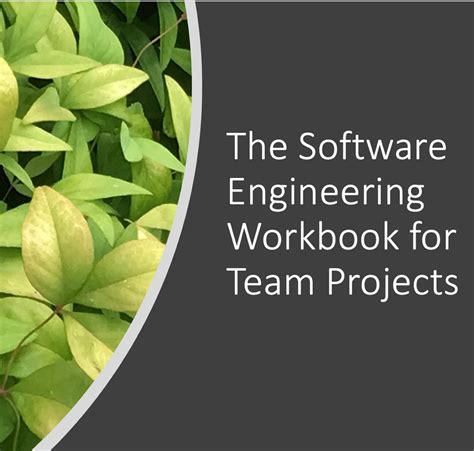 The Software Engineering Workbook For Team Projects Simple Book