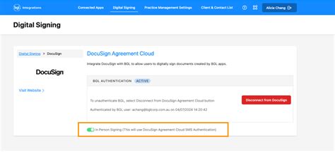 Docusign In Person Digital Signing Simple Fund 360 Knowledge Centre