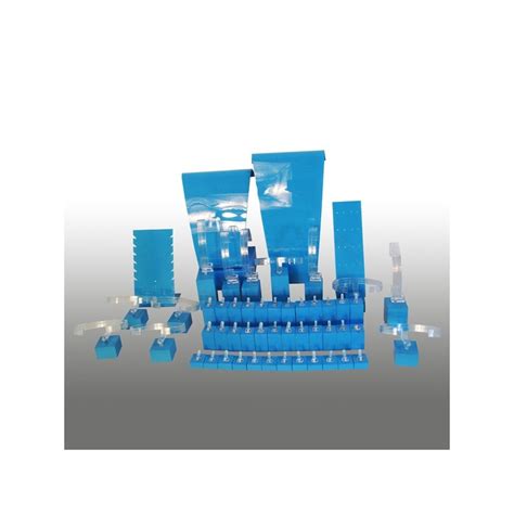 Display Kit M Multifunctional Turquoise Plexiglass