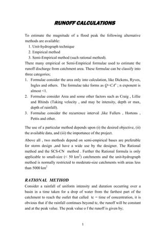 Runoff Pdf