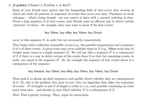 [solved] [4 points] chapter 4 problem 4 in k andt some o