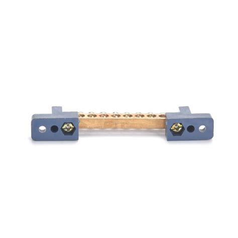 China Brass Conductor Screw Busbar Terminal Block With Holder Manufacturers Suppliers Price