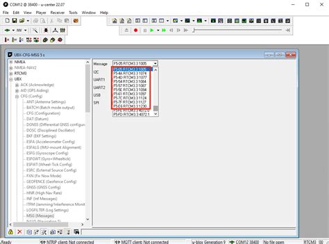 how to setup a rtk base station using a top168 u blox zed f9p gnss re