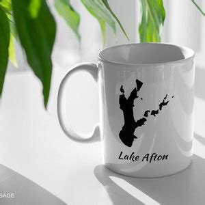 Lake Afton Kansas Map Svg Vector File Instant Download Svg Png