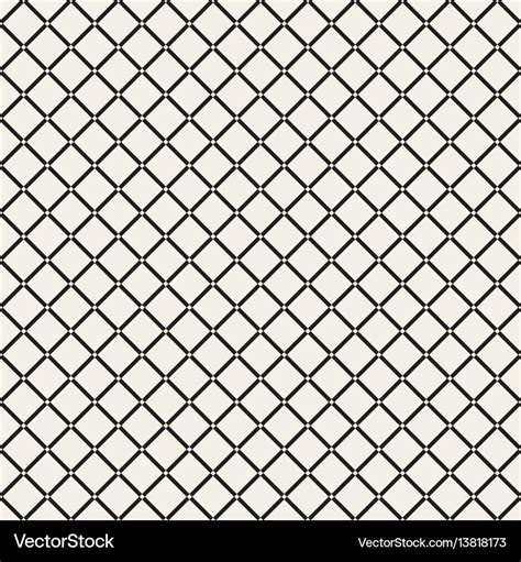 Grid Geometric Seamless Pattern Royalty Free Vector Image