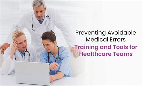 Avoidable Medical Errors Training And Tools