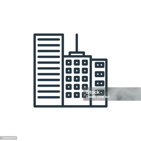 건물 개념에서 아이콘 벡터를 구축합니다 편집 가능한 스트로크를 구축하는 얇은 선 그림입니다 웹 및 모바일 앱 로고 인쇄 미디어에 사용할 선형 기호 를 작성합니다 0명에 대한