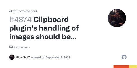 Clipboard Plugins Handling Of Images Should Be Configurable Will