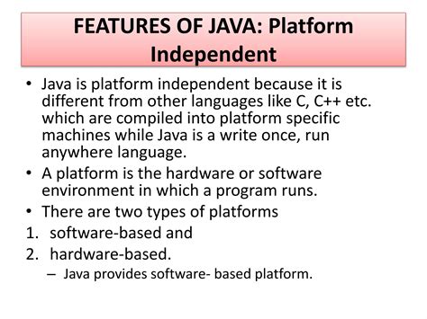 java program constructs or language basics pptx