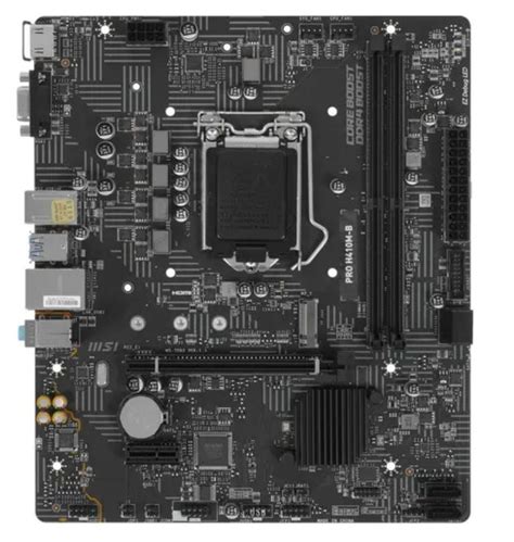 Материнская плата MSI PRO H410M-B купить по низкой цене с доставкой и ...