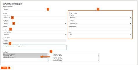 Timesheet Update Timestar Support Center