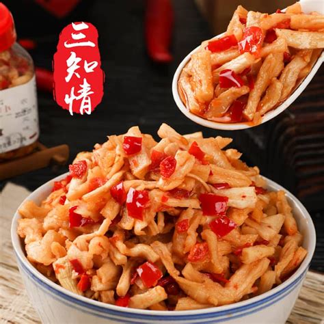 Sanzhiqing Instant Spicy Crispy Radish Dried Radish Hunan Specialty