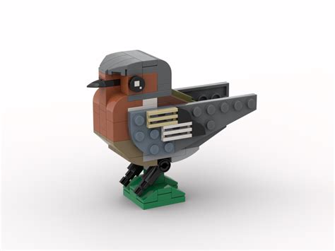 Lego Moc Simple Chaffinch By Skabram Rebrickable Build With Lego