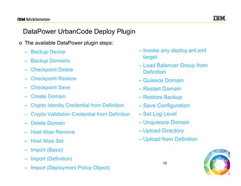 Ibm Datapower Gateways Devops With Urbancode Deploy Ppt