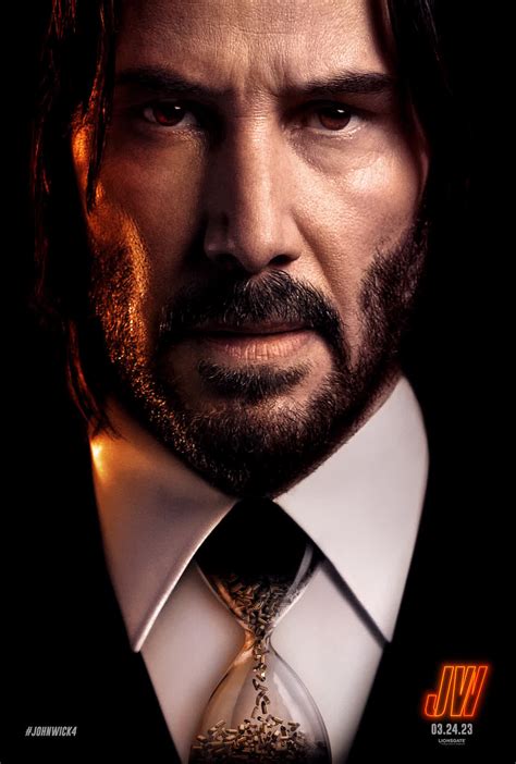 John Wick Chapter 4 Poster Highlights Keanu Reeves Return