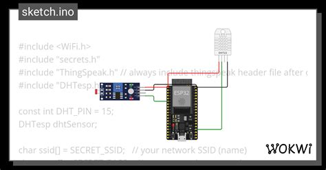 Project Thinkspeak Tegar Wokwi Esp32 Stm32 Arduino Simulator
