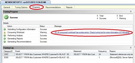 How To Use SQL Server Profiler And Tuning Advisor