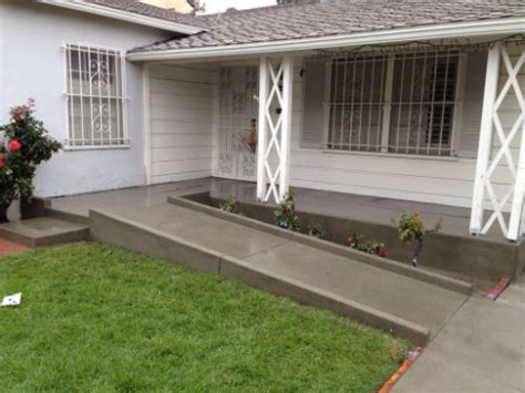 Concrete Ramps Gamburd Inc Wheelchair Ramp Outdoor Ramp Handicap