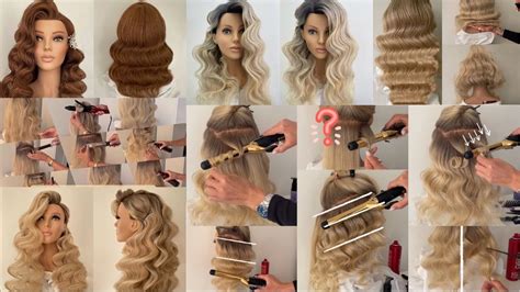 How To Create Hollywood Waves Like A Pro Flat Iron And Curling Iron