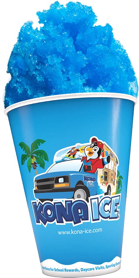 Kona Ice Nutrition Cup Sizes Calories Ingredients And Carbs