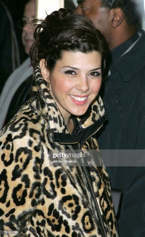 Marisa Tomei During The Good Body Opening Night Arrivals At