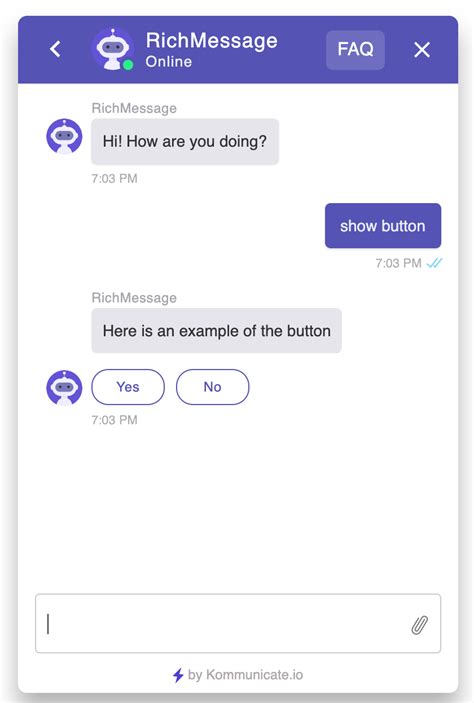 Custom Payload Add A Rich Message Button To Dialogflow
