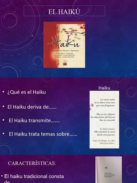 Características Del Haiku Tradicional Pdf