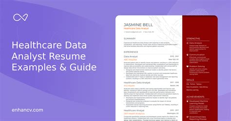 5 Healthcare Data Analyst Resume Examples And Guide For 2024