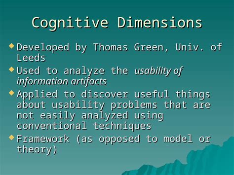 ppt cognitive dimensions dokumen tips