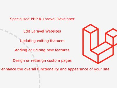 Edit Or Upgrade Your PHP Laravel Frontend And Backend Web Upwork