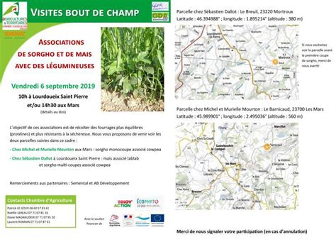 Visite De Parcelles Lablab Et Cowpea Agriculture Massif Central Pamac