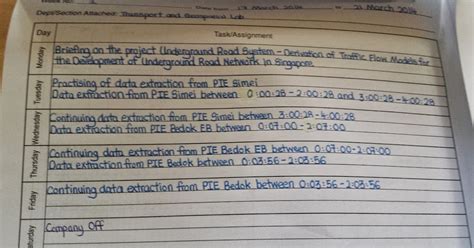 Internship Logbook Example Sample Of A Logbook For Bachelor Of Science In Computer Science Sof