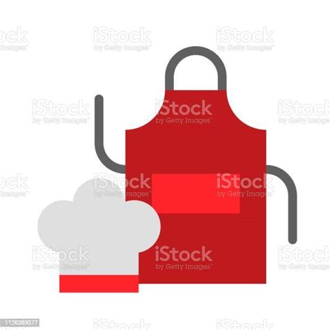 요리사 모자와 앞치마 벡터 바베 큐 관련 평면 스타일 아이콘 0명에 대한 스톡 벡터 아트 및 기타 이미지 0명 바비큐 벡터 Istock