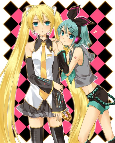 Hatsune Miku Kagamine Rin Kagamine Rin Hatsune Miku Miku