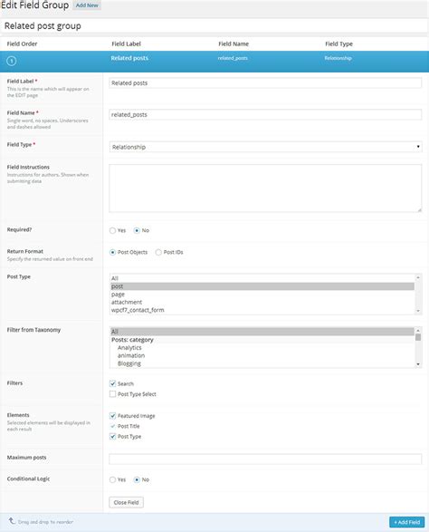 Creating A Manual List Of Related Posts In Wordpress