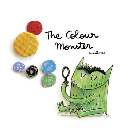 G1780549 Colour Monster Picture Book Gls
