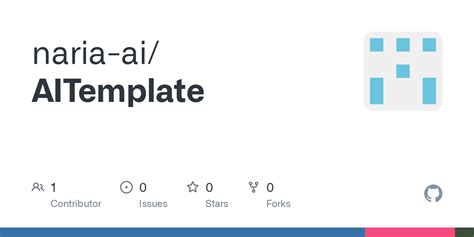 github naria ai aitemplate