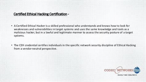 codec networks provide ceh certification training in delhi