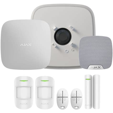 Ajax Hub Plus Kit With Key Fobs And StreetSiren DD