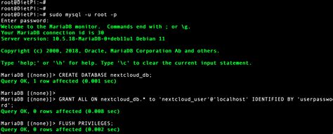 setting up a nextcloud server on dietpi sb bytes