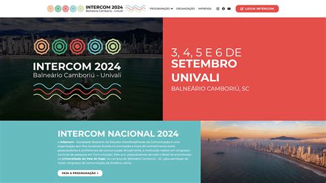 Intercom 2024 • 3 A 6 De Setembro Balneário Camboriú Sc